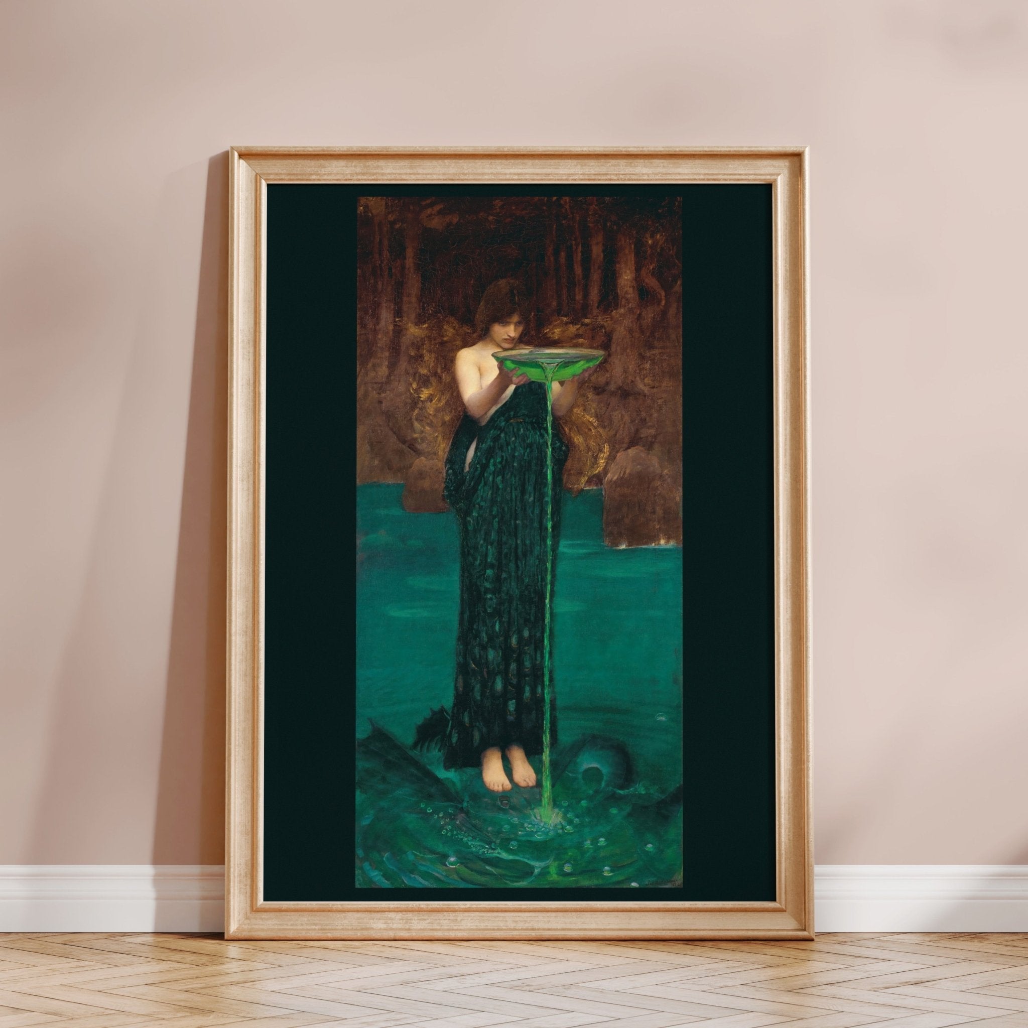 John William Waterhouse 'Circe Invidiosa' Print | Pre-Raphaelite Giclee ...